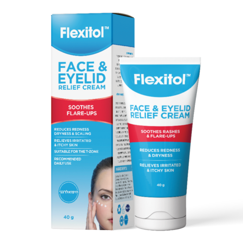 Face & Eyelid Relief Cream - Flexitol Israel